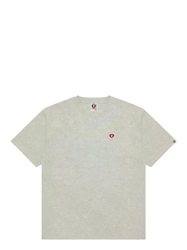 AAPE BY *A BATHING APE Logo T-shirt - Grey