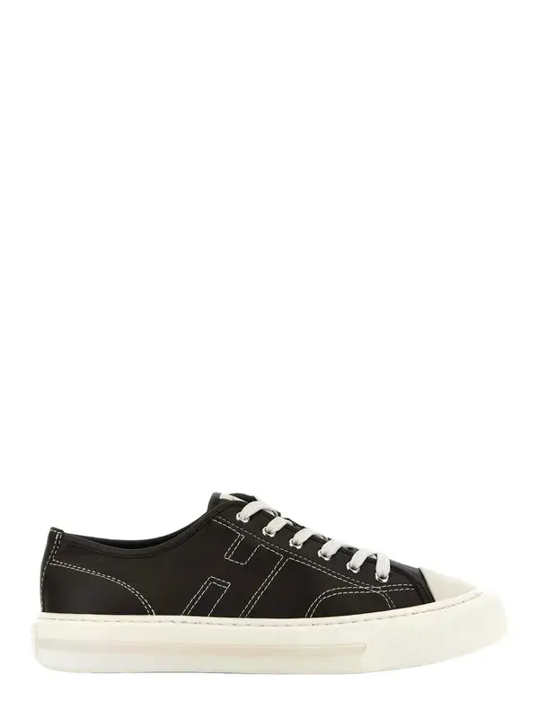 Hogan H691 Leather Sneakers - Black