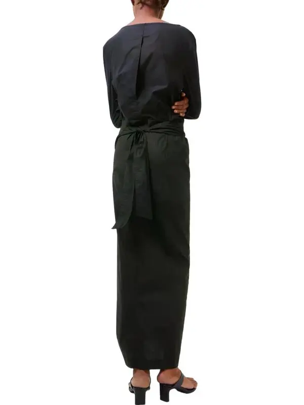 Our Legacy Asymmetric Draped Dress - Black