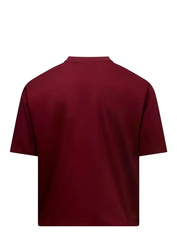 BLACKJACK Logo Embroidery T-shirt - Red