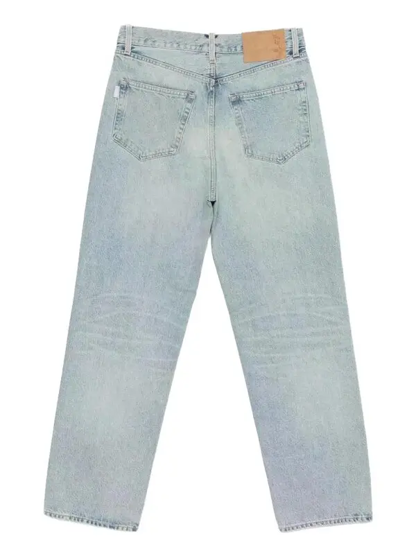 HAIKURE Logan Logo-patch Jeans - Blue