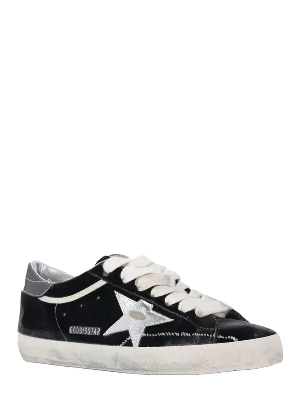 GOLDEN GOOSE Super-star Star-embellishment Sneakers - Black
