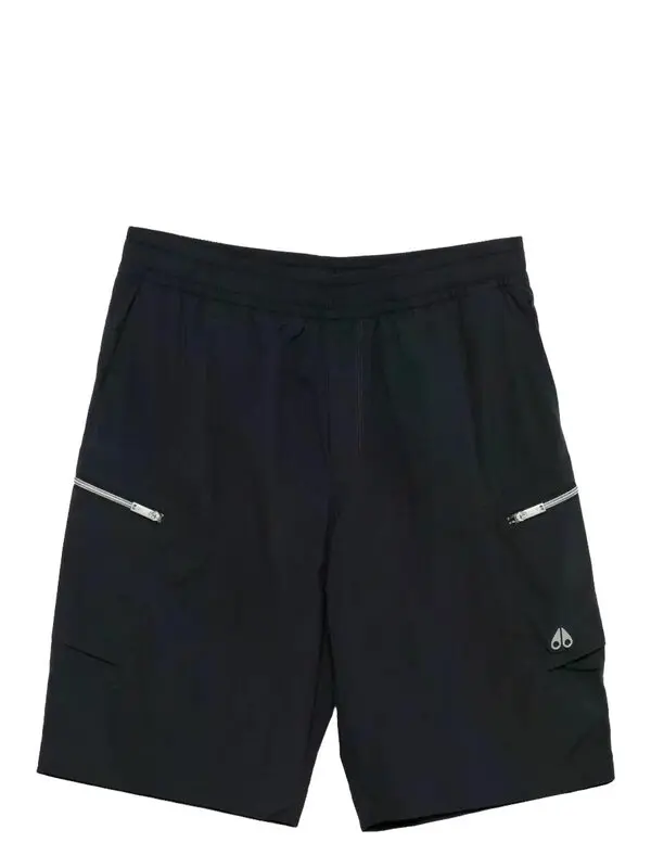 Moose Knuckles Zip Pocket Shorts - Blue