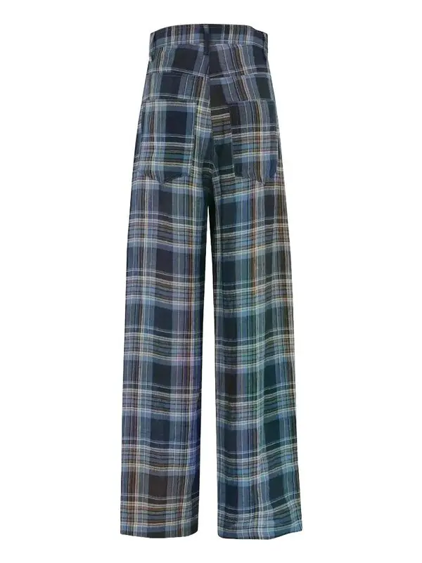 MARBELL Belt-loops Trousers - Blue