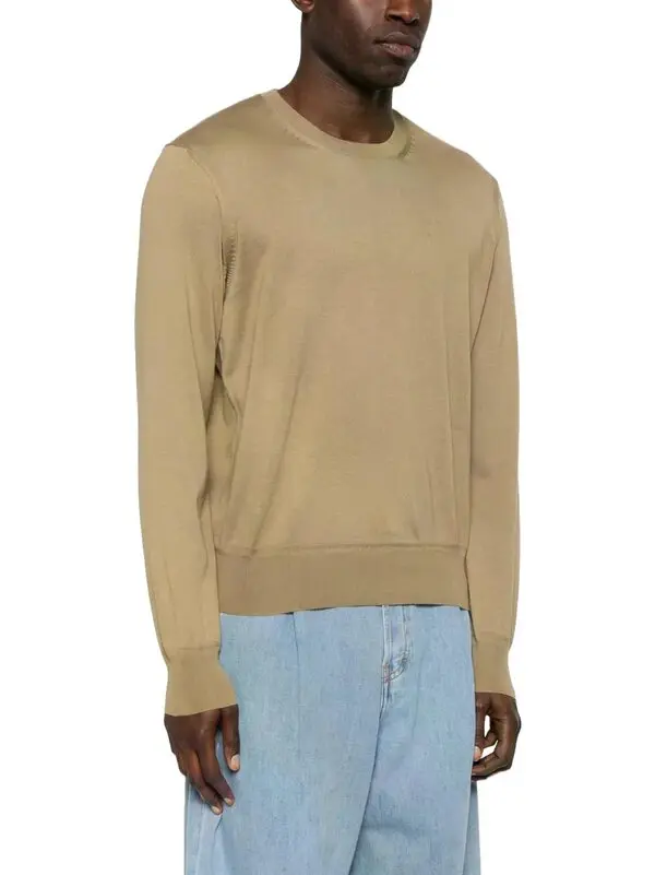 TOM FORD Crewneck Knitted Sweater - Neutrals