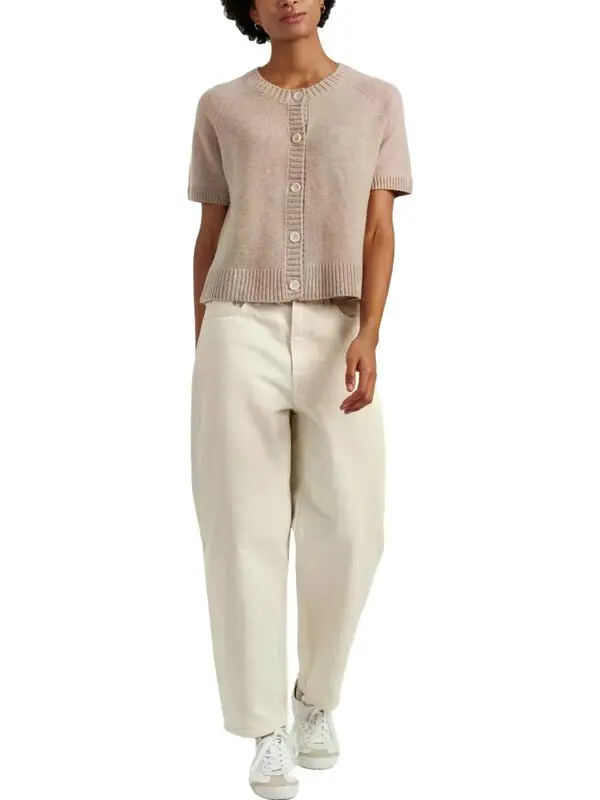 Chinti & Parker Button-up Long-sleeve Cardigan - Neutrals
