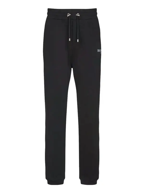 Balmain Logo-print Drawstring Track Pants - Black
