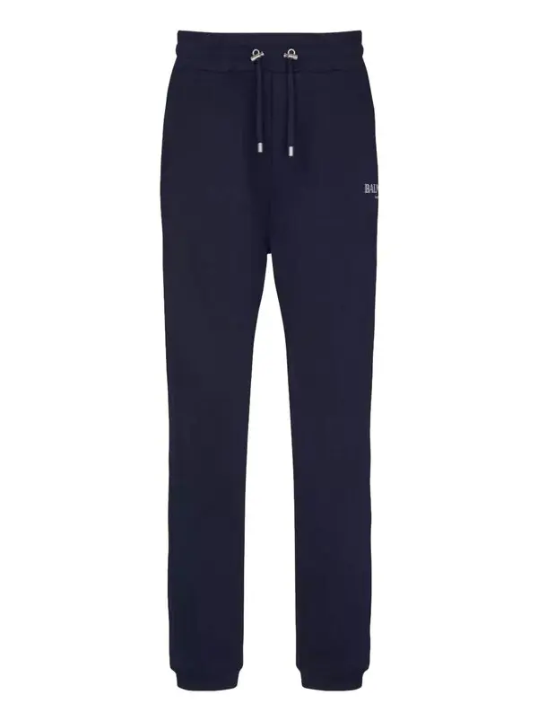 Balmain Logo-print Track Pants - Blue