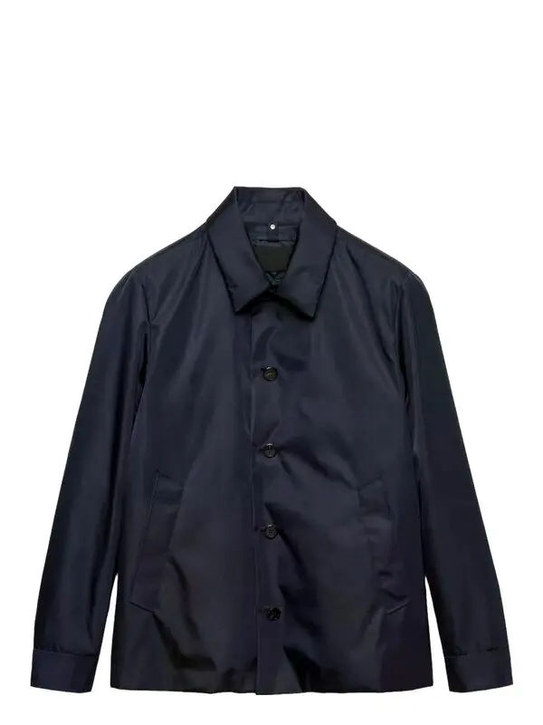 Prada Re-nylon Blouson Jacket - Blue