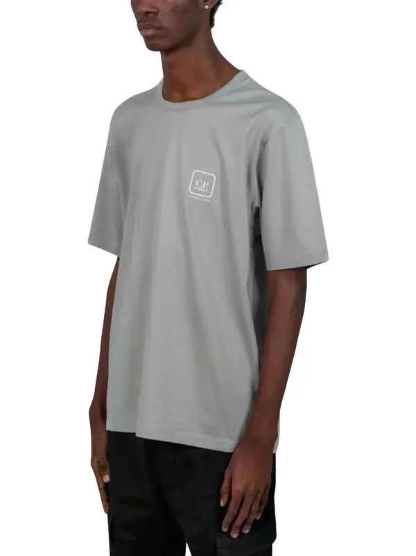 C.P. COMPANY Badge T-shirt - Grey