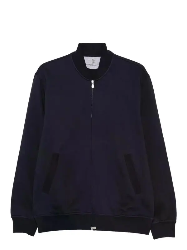 Brunello Cucinelli Zip Pockets Knitwear - Blue