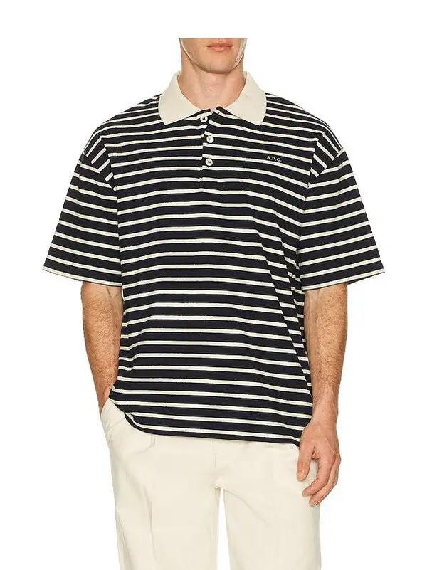 A.p.c. Polo In . Also - Blue