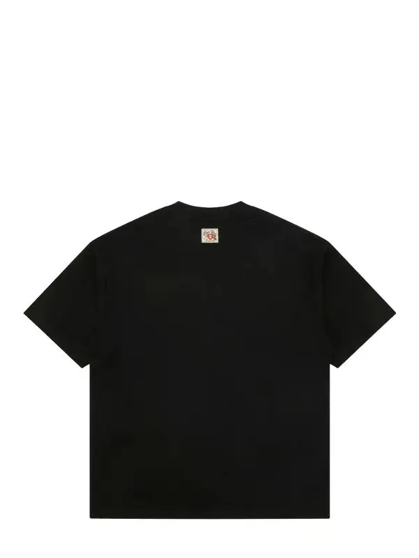 AAPE BY *A BATHING APE Heart Appliqué T-shirt - Black