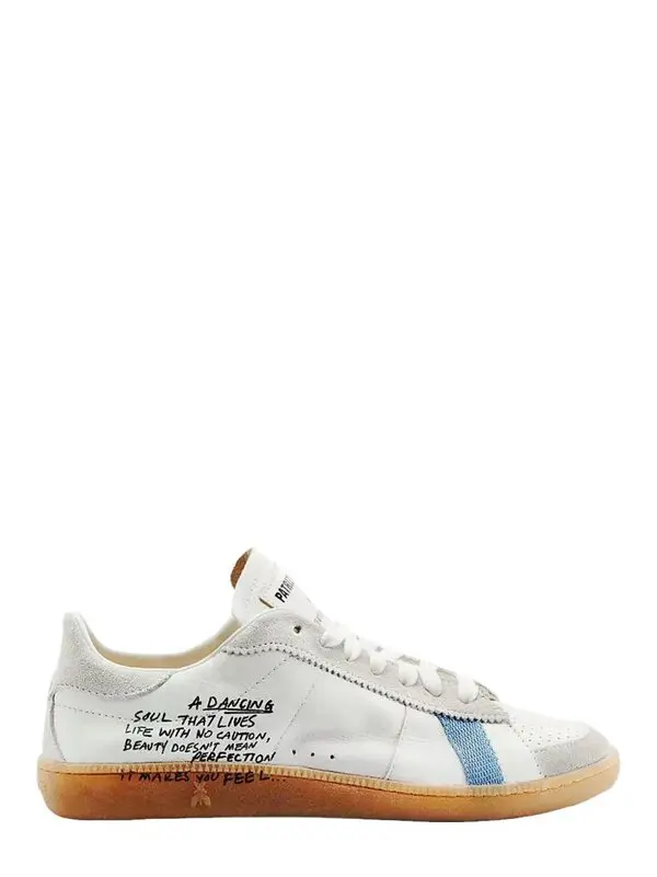 Patrizia Pepe Leather Sneakers - White