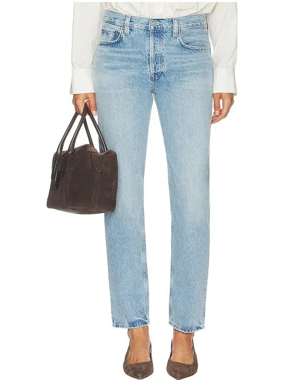 AGOLDE Romney Low Rise Jeans - Blue