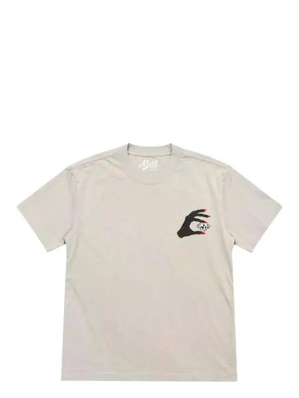 MELT Graphic-print T-shirt - Neutrals