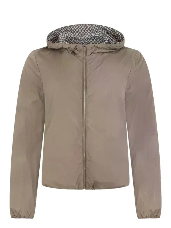 MOORER Tessdor Hooded Zip-up Jacket - Neutrals