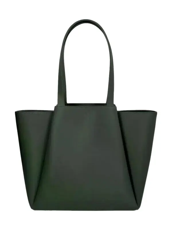 KAAI Large Pyramid Leather Tote Bag - Green