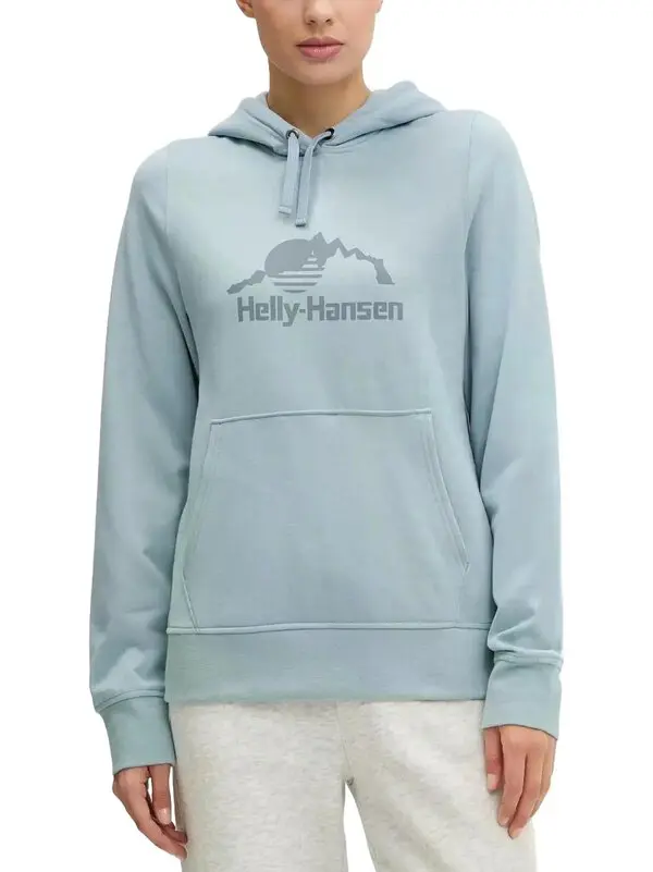 Helly Hansen Logo-print Hoodie - Blue