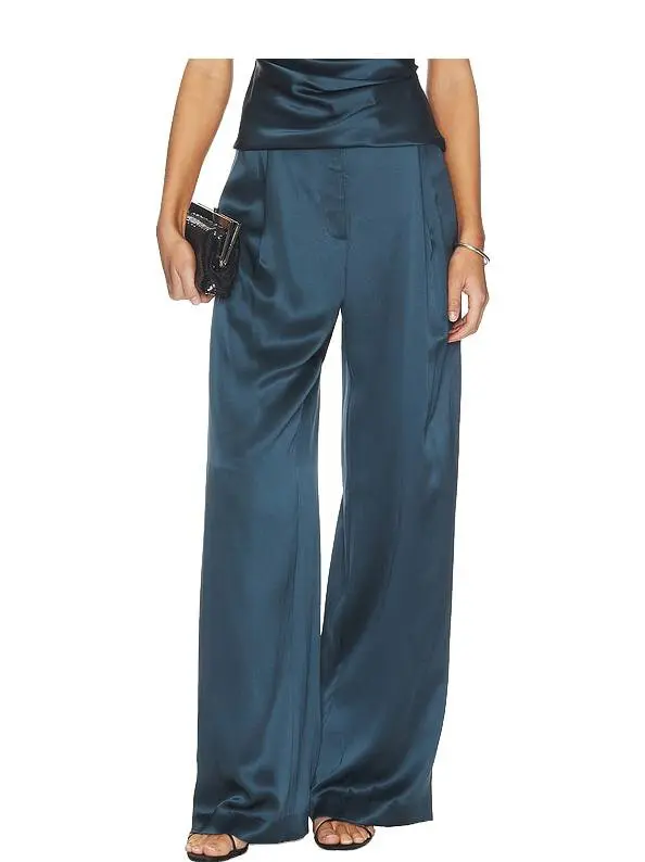 THE SEI Relaxed Trouser - Blue
