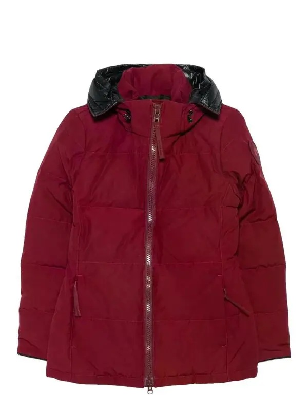 Canada Goose Chelsea Hooded Padded Jacket - Red