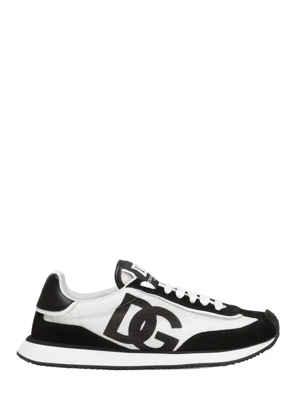 Dolce & Gabbana Mixed-material Dg Cushion Sneakers Sneakers - Multicolor