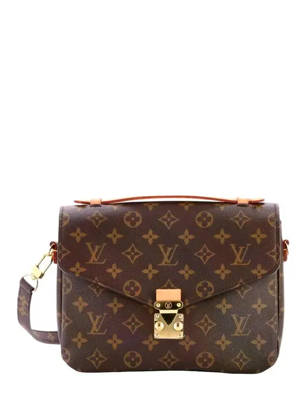 LOUIS VUITTON Pochette Metis Monogram Canvas Crossbody Bag - Brown