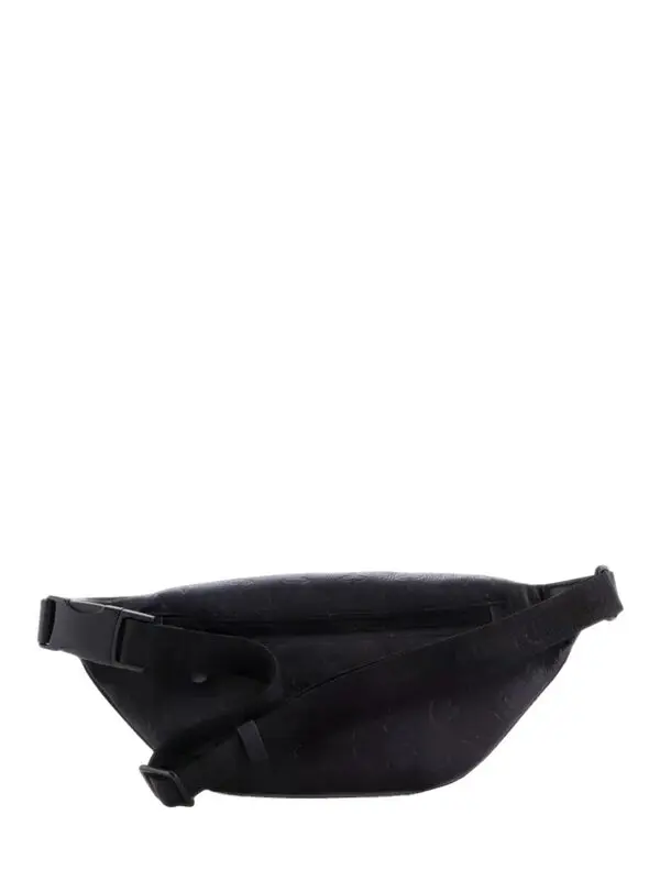 LOUIS VUITTON Discovery Bumbag Monogram Shadow Leather Pm Belt Bag - Black