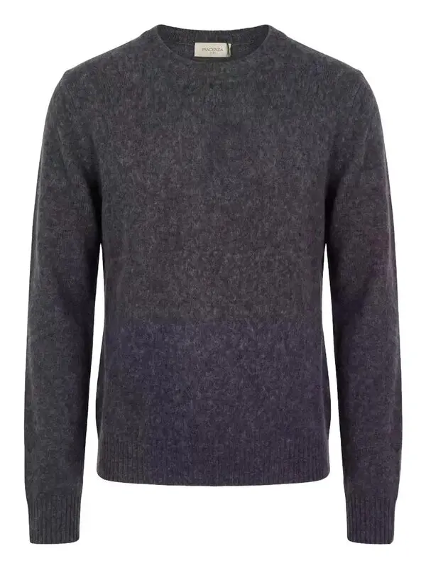 PIACENZA CASHMERE 1733 Round-neck Sweater - Grey