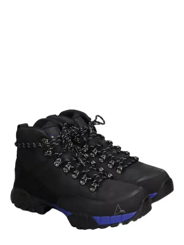 ROA X Fragment Andreas Leather Boots - Black