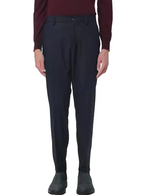 SIVIGLIA Elasticated-waistband Tailored Trousers - Blue