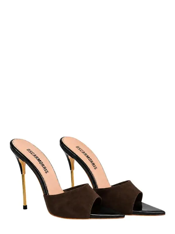OSCARMORRIS Carrie Suede - Brown