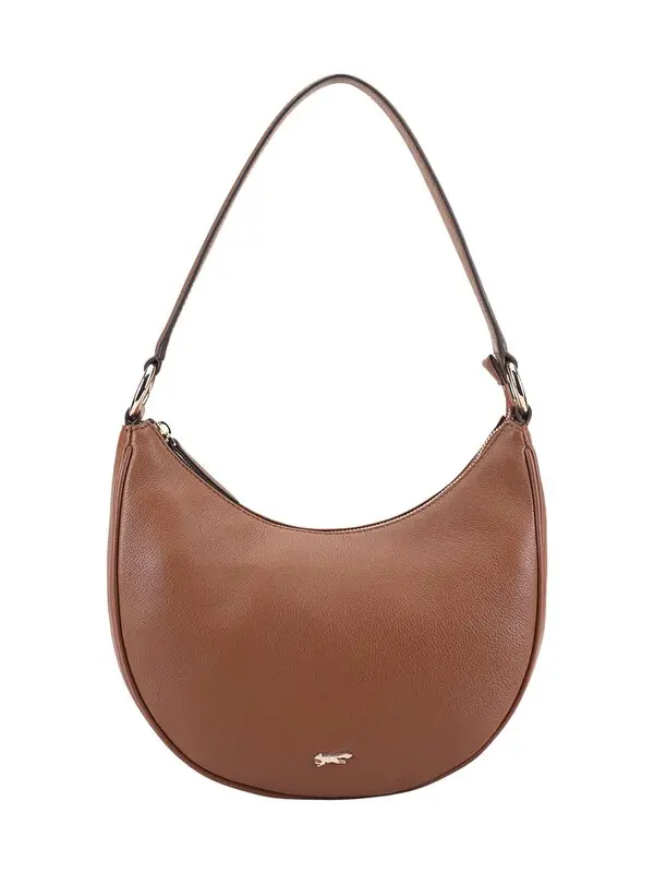 Paul Costelloe Louise Leather Hobo Bag - Brown