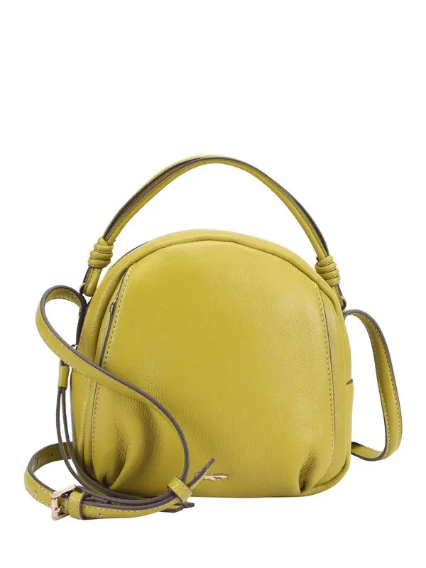 Paul Costelloe Pia Leather Crossbody Bag - Green