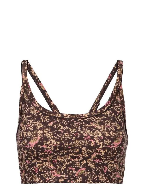 Varley Selma Printed Sports Bra - Multicoloured