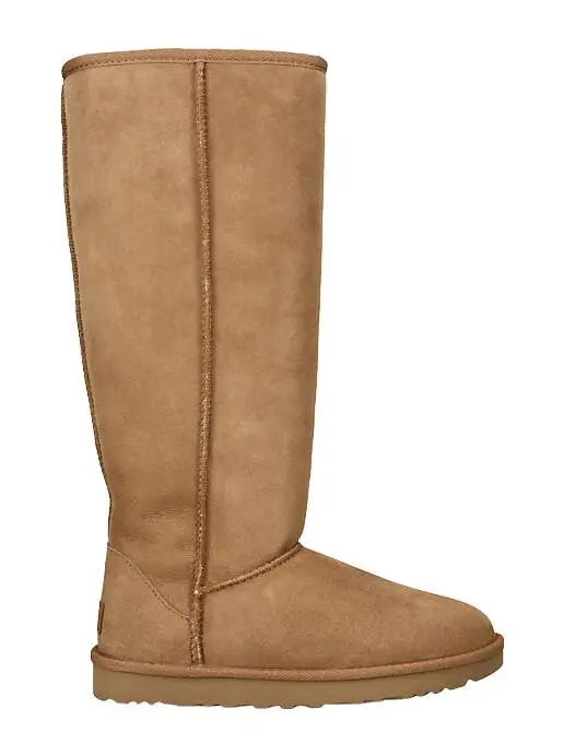 UGG Classic Ultra Tall Suede Boots - Tan