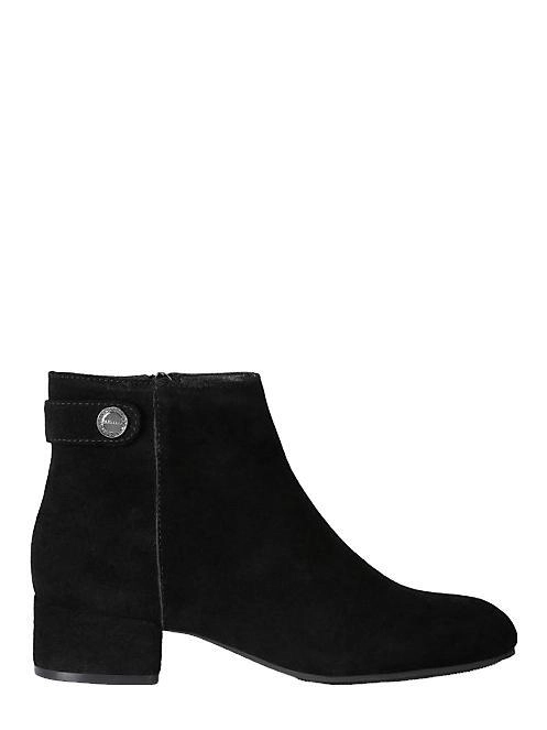 Carvela Gaia Suede Ankle Boots - Black