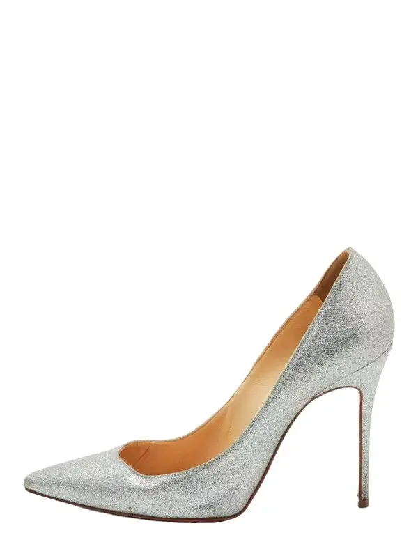 CHRISTIAN LOUBOUTIN So Kate Glitter Pumps - Silver
