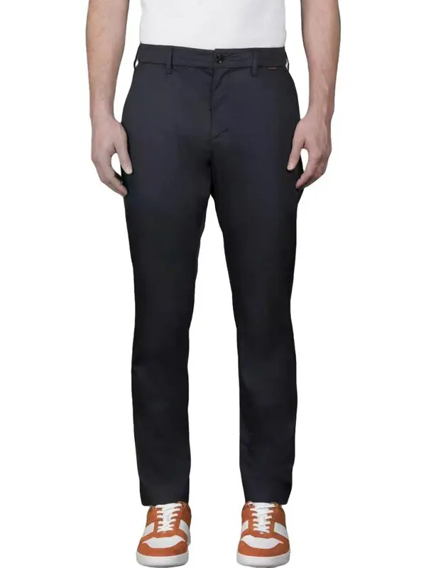 MOORER Straight-fit Chinos - Blue