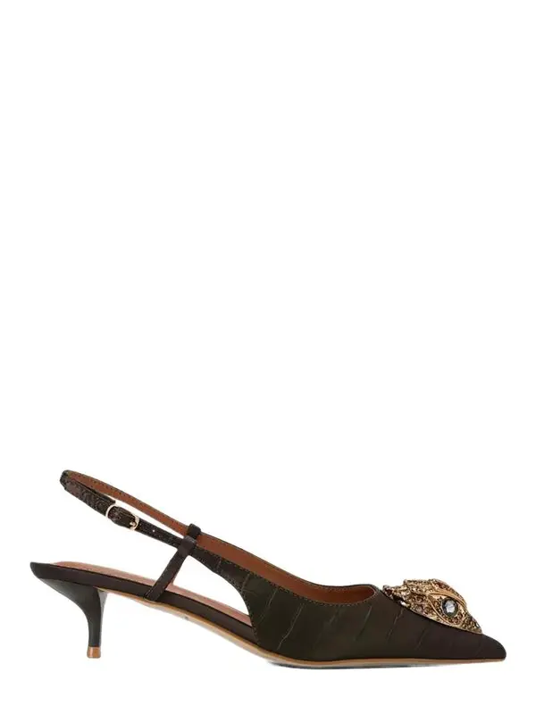 Kurt Geiger Belsize Sling Pumps - Brown