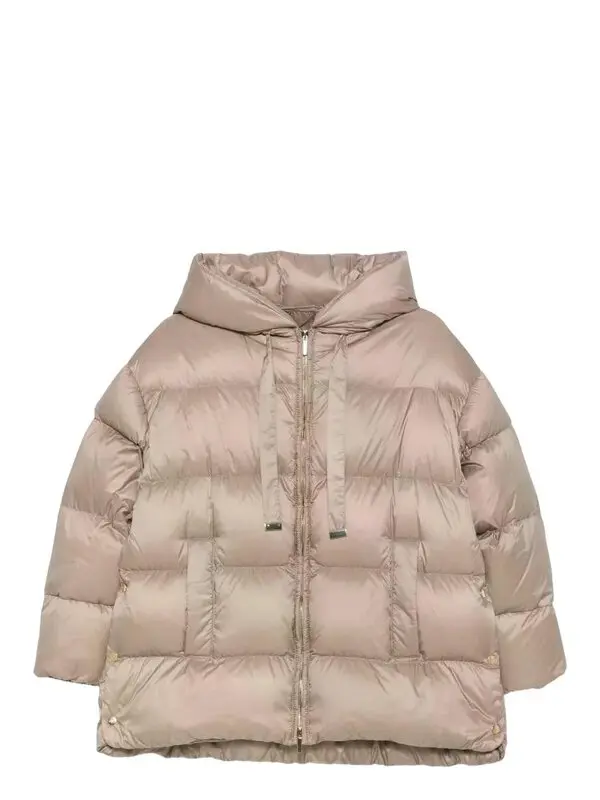 Max Mara Quilted Hooded Jacket - Neutrals