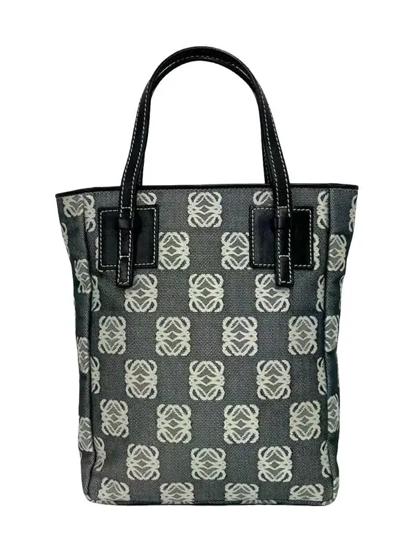 Loewe 2000-2015 Anagram Canvas Tote Bag - Grey