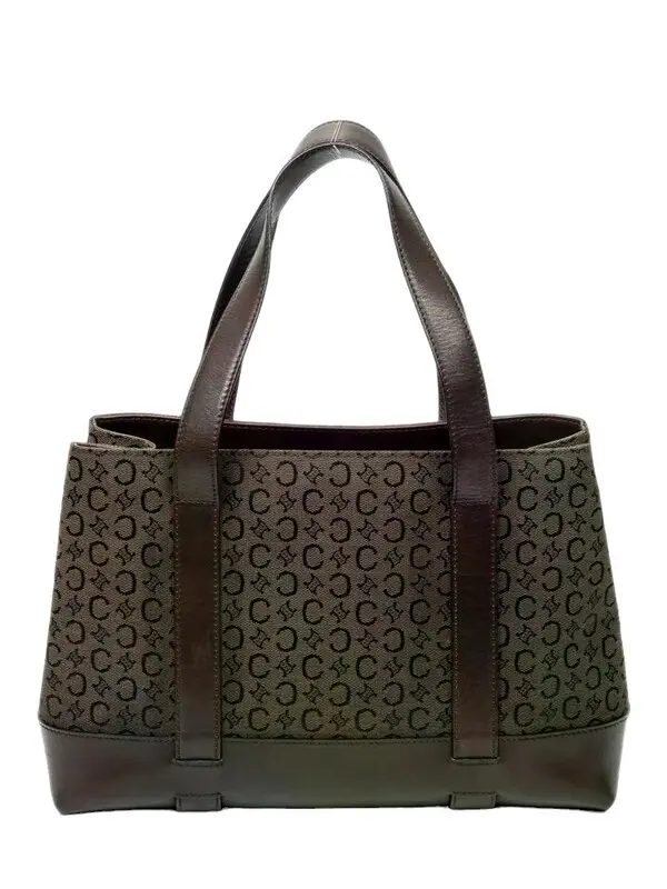Celine C-macadam Tote Bag - Brown