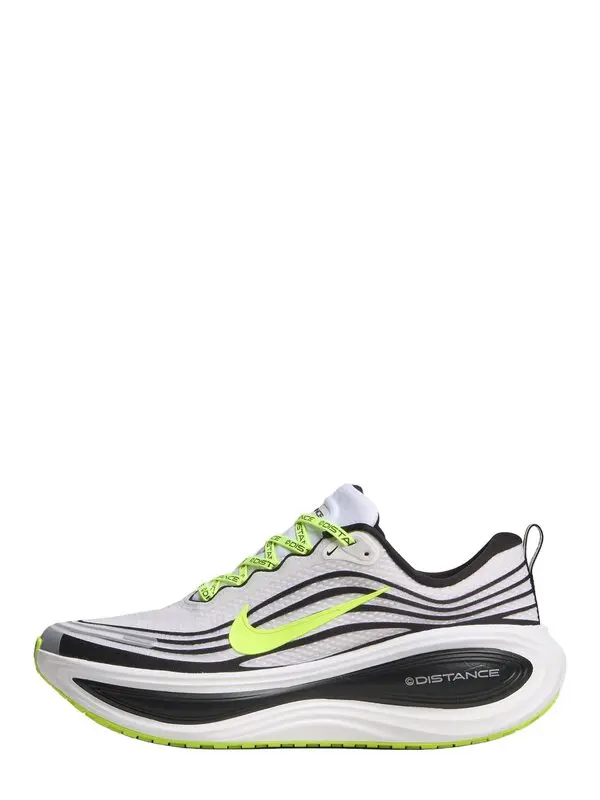 Nike Vomero Plus X Distance Sneaker - White/black/volt