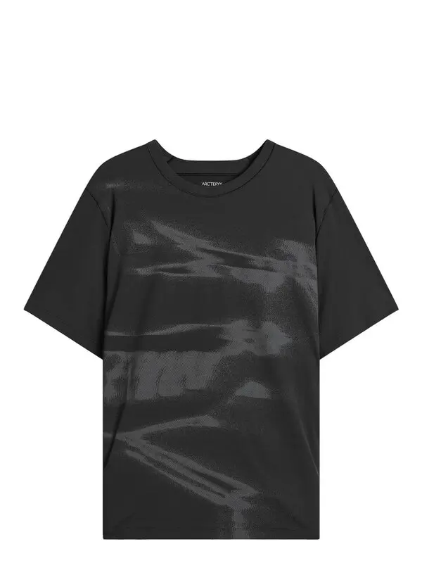 Arc'teryx Cormac Graphic T-shirt - Black/cloud