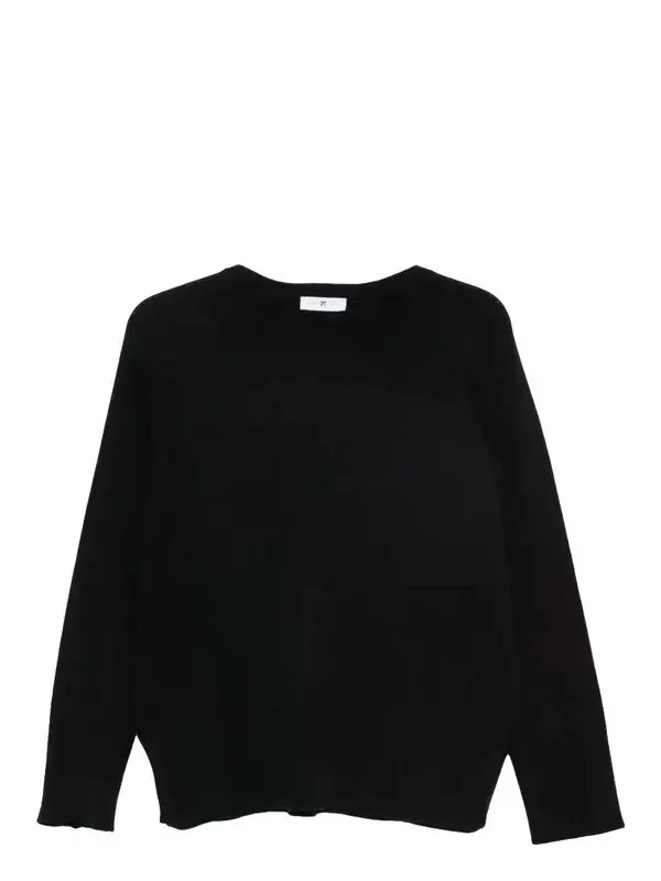 PT TORINO Raglan-sleeve Sweater - Black