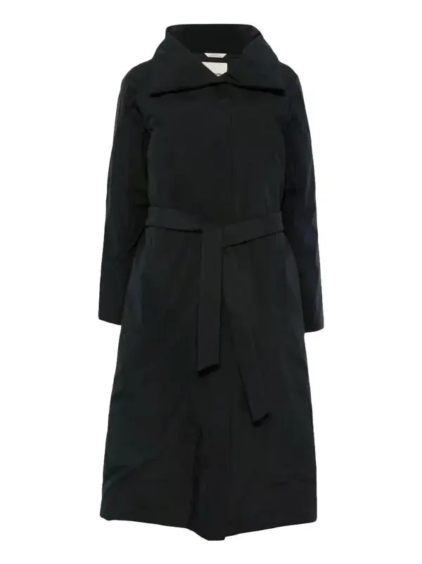 Tretorn Belted High-neck Coat - Black