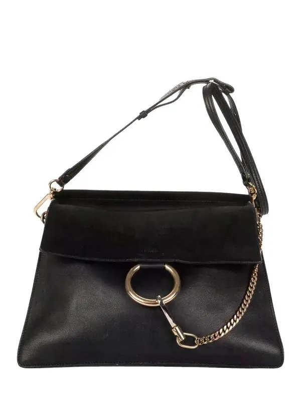 Chloé Medium Faye Shoulder Bag - Black
