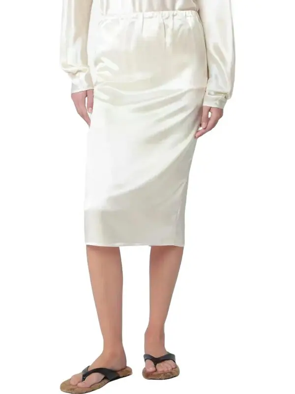 Almada Label Liu Midi Skirt - Neutrals