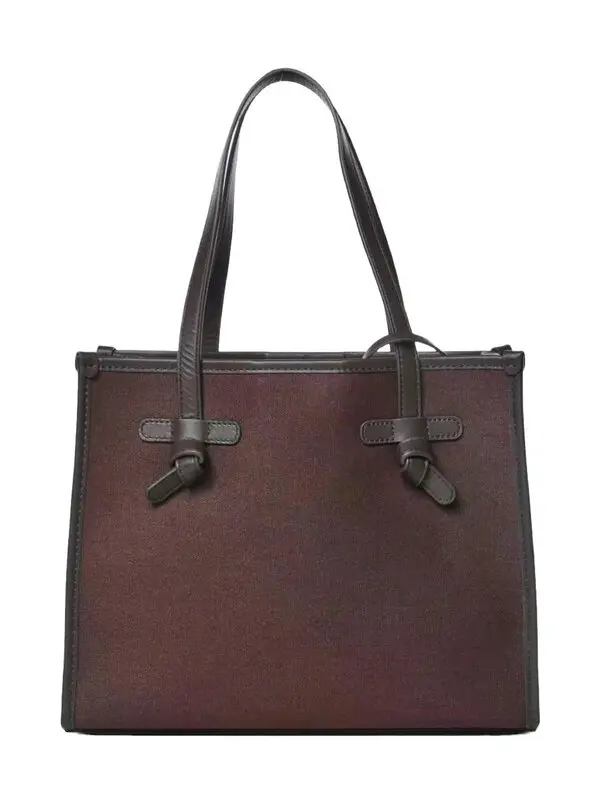 GIANNI CHIARINI Marcella Leather-trim Tote Bag - Red